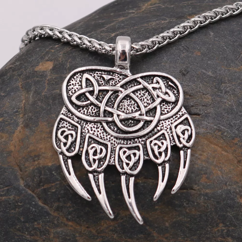 Steel Soldier Vintage Viking Pendant Necklace Charm Stainless Steel ...