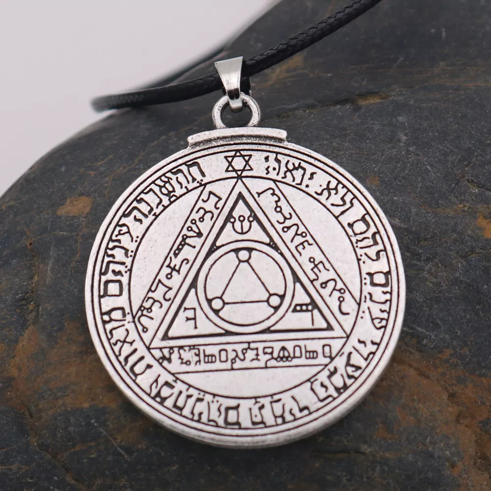 Archangel Michael Sigil Seal Solomon Kabbalah Amulet Pendant Vintage ...