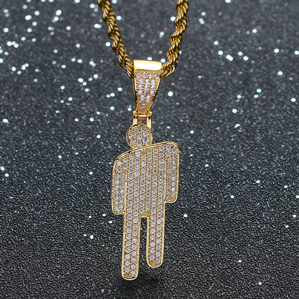Stainless Steel Jewelry Wholesale Supplier | Iced Out Figure Pendant ...